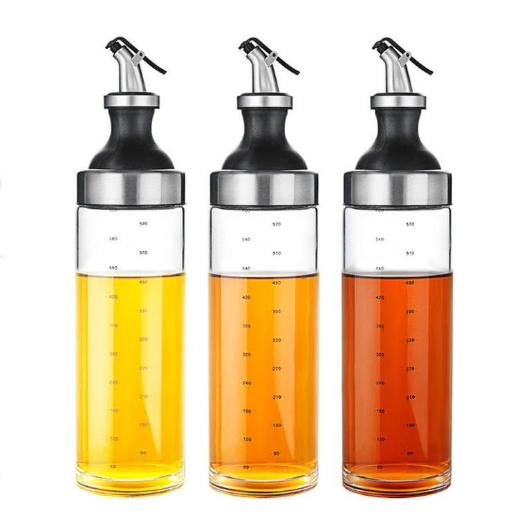 Glass Oil Dispenser | 600ml Best Glass Oil Pourer
